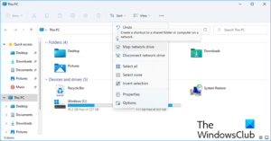 Map Cloud Storage as a Local Drive in File Explorer in Windows 11/10
