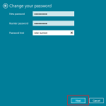 Change Password, PIN, Picture Password Sign in options in Windows 11/10