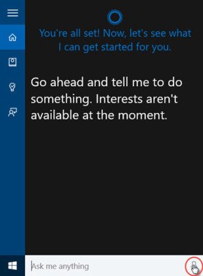 Enable and set up Cortana in Windows 11/10
