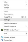Open Windows Settings pages using Desktop shortcuts or Context Menu