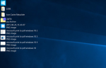 Change desktop icon size and view to Details and List view in Windows