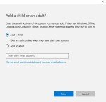 Admin, Standard, Work, School, Child, Guest Account in Windows 11/10