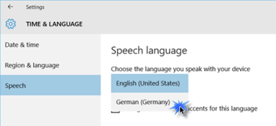 Change language of Cortana on Windows 11/10