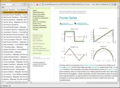 Search for content within documents with DocFetcher