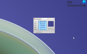 Identify & display Color codes with ColorPix for Windows PC