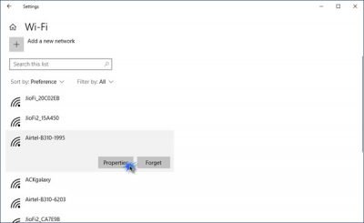 How to set Metered Connections in Windows 11