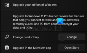 Upgrade from Windows 11 Home to Pro, Pro to Enterprise