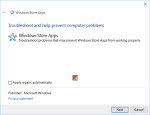 Windows Store Apps Troubleshooter for Windows 11/10