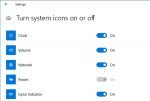 Show or Hide System Tray Icons in Taskbar of Windows 11