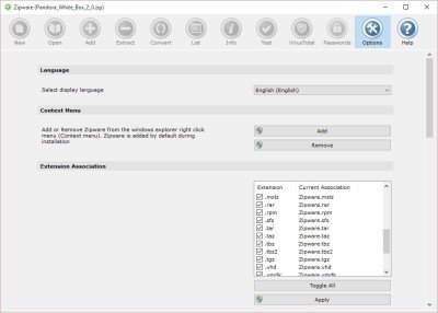 Compress and encrypt files with Zipware for Windows PC