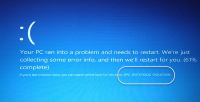 DPC_WATCHDOG_VIOLATION Blue Screen in Windows 11