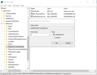 Limited Network Connectivity in Windows 11/10