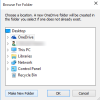 Move or change location of OneDrive folder in Windows 11/10