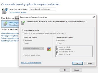 How to enable DLNA streaming server on Windows 11/10