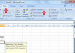 How to add Error Messages in Excel
