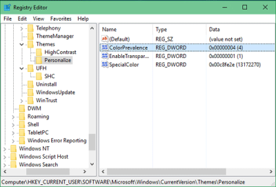 How to get colored Title Bars in Windows 11/10