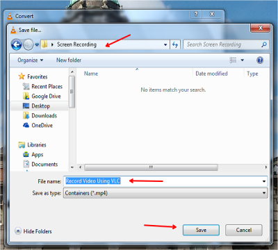 How to record Desktop Screen using VLC Player on Windows 11/10