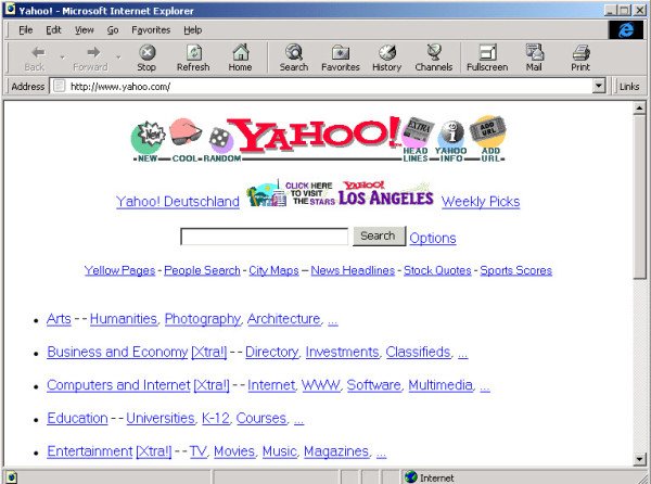 Surf the Internet from its early days with OldWeb.today