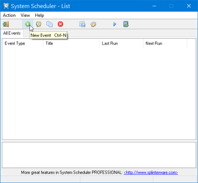 System Scheduler: Task Scheduler alternative for Windows PC