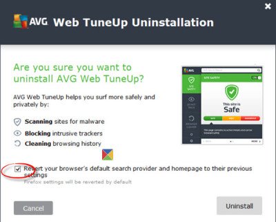 How to completely uninstall AVG Web Tuneup from Windows PC
