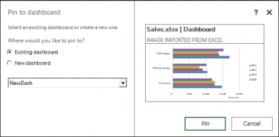 How to share Excel Insights with Power BI Publisher for Excel