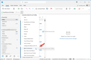 Make Outlook read out Emails to you