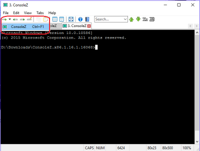 ConsoleZ is a Command Prompt replacement tool