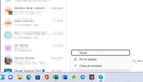 How to minimize Skype to System Tray in Windows 11/10