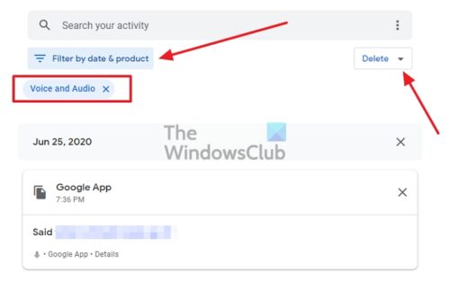 How to delete your OK Google Voice Activity History