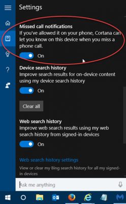 How to get Missed Call notifications on your Windows PC