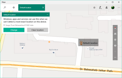 How to set or change Default Location in Windows 11
