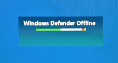 Perform Windows Defender Offline Scan at boot time in Windows 11/10