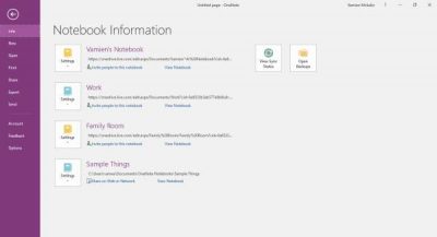 Enable or disable syncing of files from OneNote to OneDrive