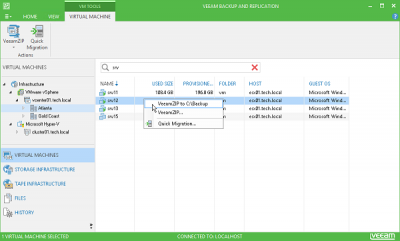 Veeam Backup & Replication Community Edition Free for Virtual machines