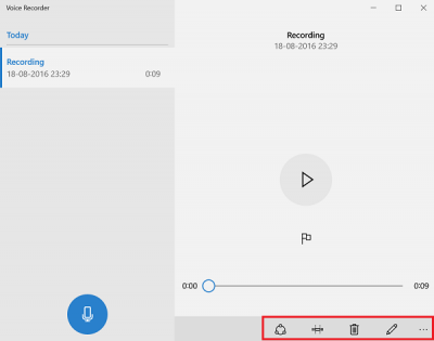 How to use Voice Recorder app in Windows 11/10