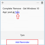 Create Cortana Reminders with Windows Sticky Notes