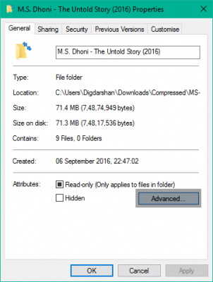 Show Encrypted or Compressed file names in color in Windows 11