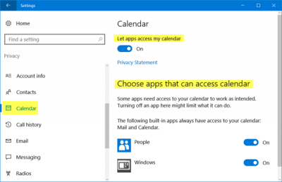 How to hide Agenda from Taskbar Clock in Windows 10