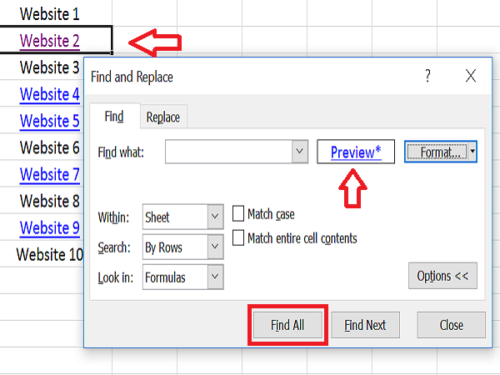 How to Remove Hyperlinks in Excel