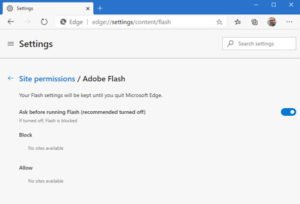 Disable, uninstall Adobe Flash, Shockwave in Chrome, Firefox, Edge, IE