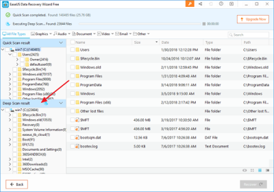EaseUS Data Recovery Wizard Free lets you recover lost data