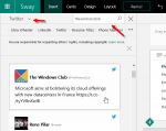 Microsoft Sway Online tutorial to help you create reports & presentations