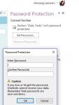 How to password protect OneNote notebook