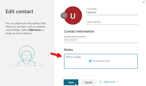 How to use Outlook People web app to Manage Contacts
