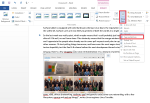 How to wrap Text around a Picture in Word