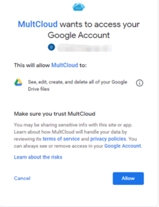 MultCloud lets you manage multiple cloud accounts & drives