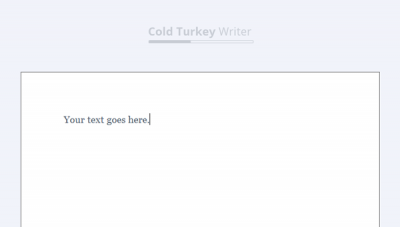 Cold Turkey Writer is the best distraction-free text editor for PC