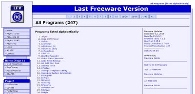 List of websites to download old version software for Windows PC