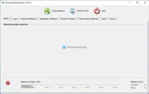 Universal Media Server: Stream anything on to your own media server