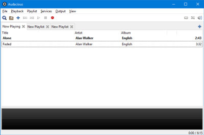 Audacious: Free Multi-tab Music Player for Windows PC